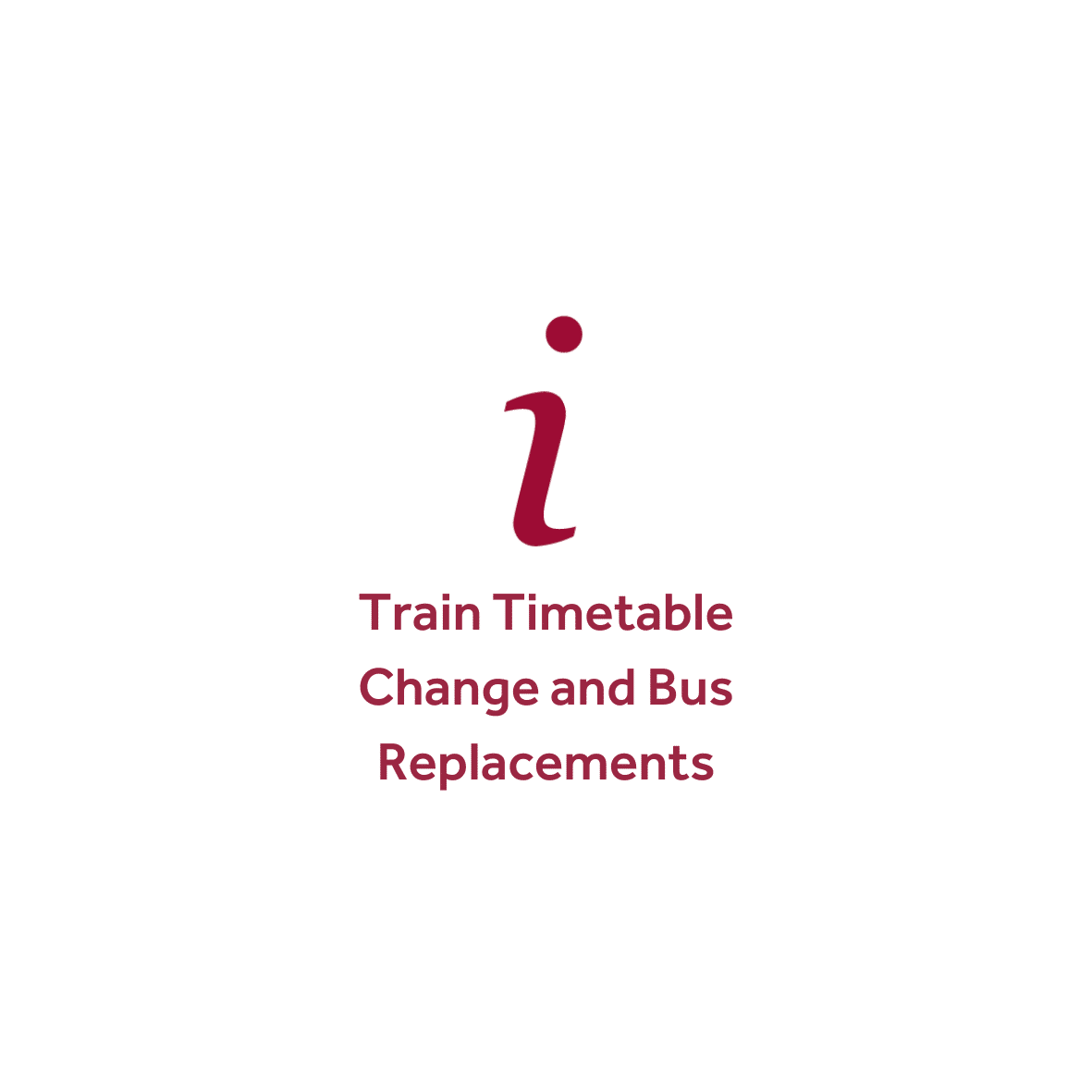 Train Service Changes – May and June 2023 | Derwent Valley CRP